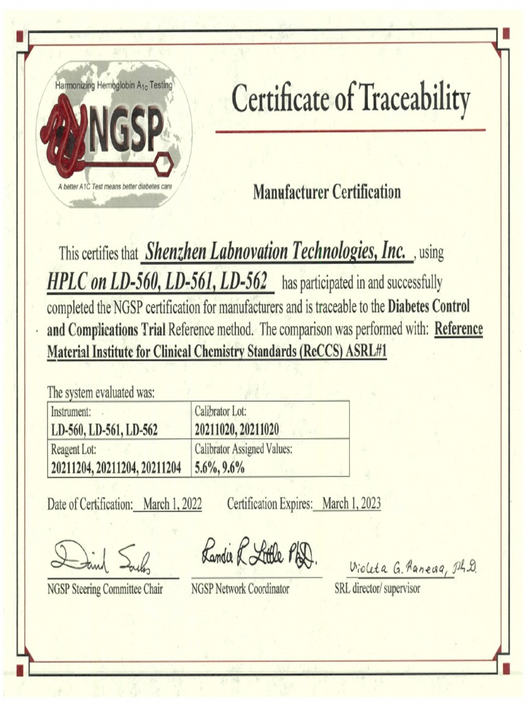 2022年NGSP证书-LD-560 561 562 | PDF