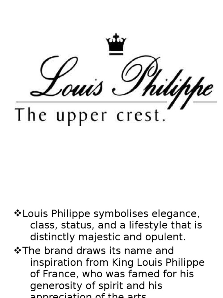 Louis Philippe | PDF | Suit (Clothing) | Fashion