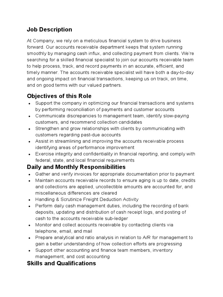 JD Accounts Receivable | PDF | Cash | Accounting