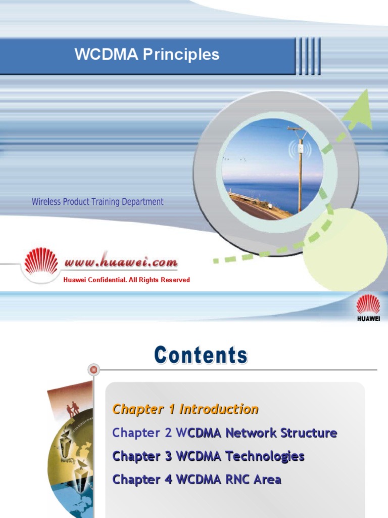 1 WCDMA Principle. | PDF | Forward Error Correction | 3 G