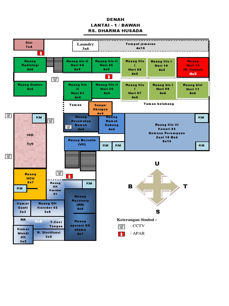 3. Denah Rumah Sakit | PDF