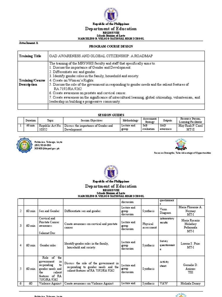 Program Course Design | PDF