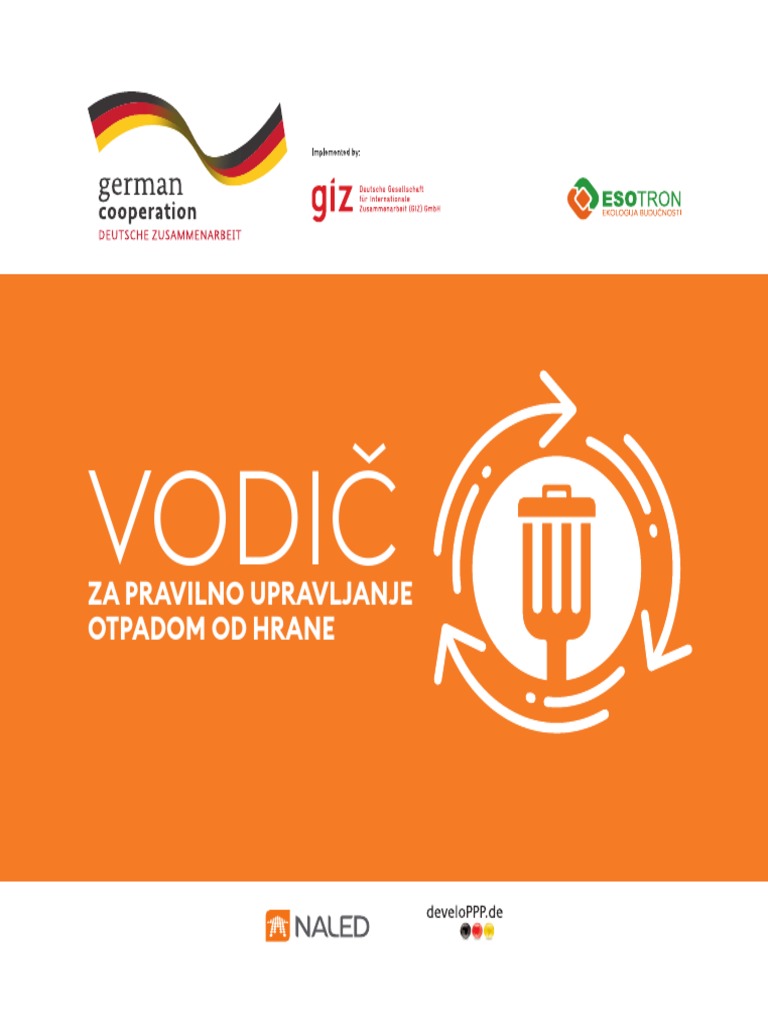Vodic Za Pravilno Upravljanje Otpadom Od Hrane | PDF