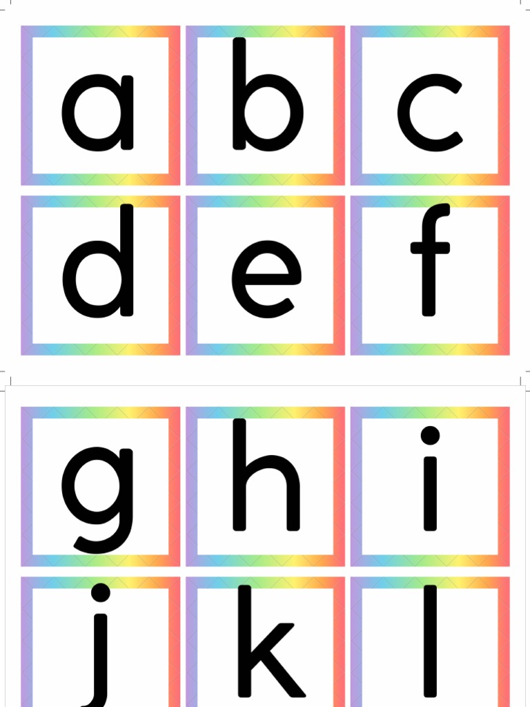 English Alpenglish Alphabets | PDF