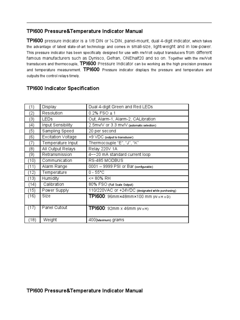 TPI600 | PDF | Relay | Electronic Engineering