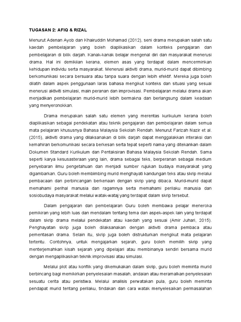 Tutorial Minggu 2 | PDF