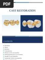 Cast Metal Restorations 2021 | PDF | Dentistry | Dentistry Branches