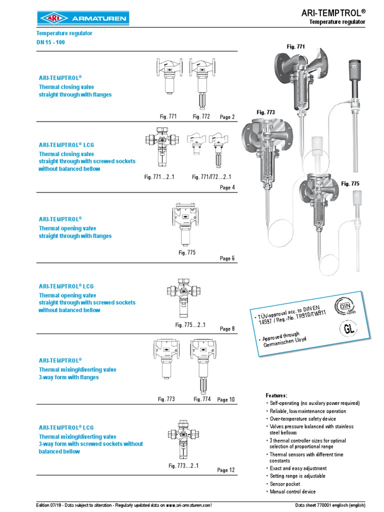 Ari Temptrol | PDF | Valve | Mechanical Engineering