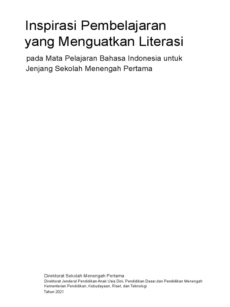 Book 1 - Modul Literasi | PDF | Ilmu Sosial