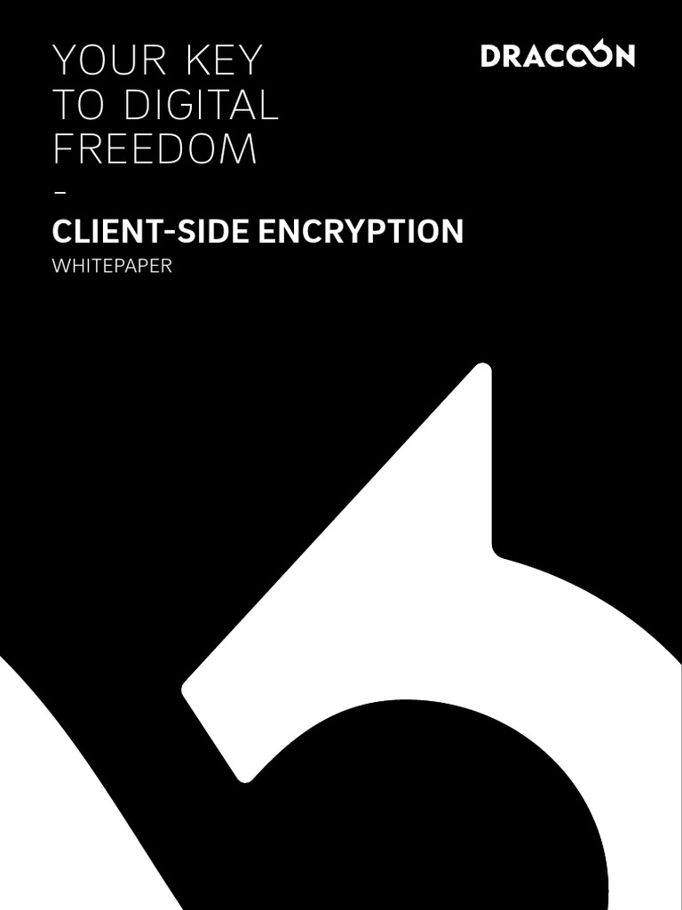 2020-03 DRACOON - Crypto-Whitepaper en | PDF | Key (Cryptography) | Cryptography