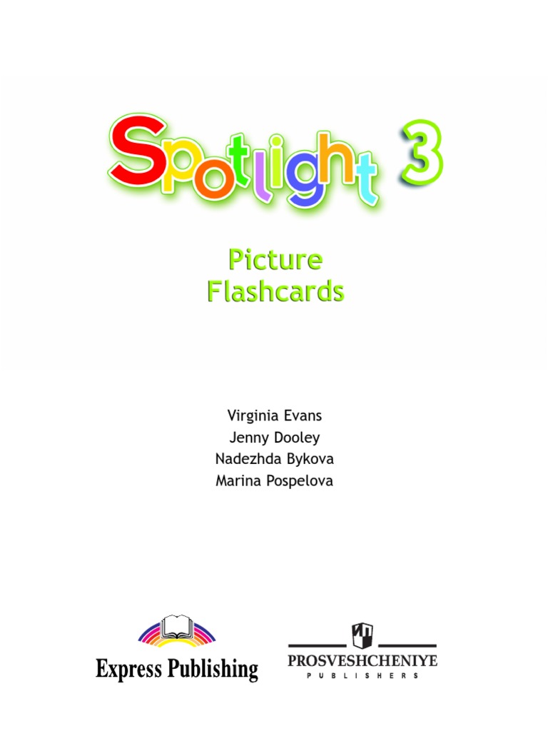 Spotlight 3 Picture Flashcards | PDF