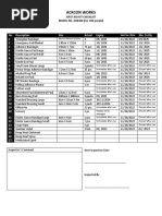 Concrete Mixer Checklist | PDF