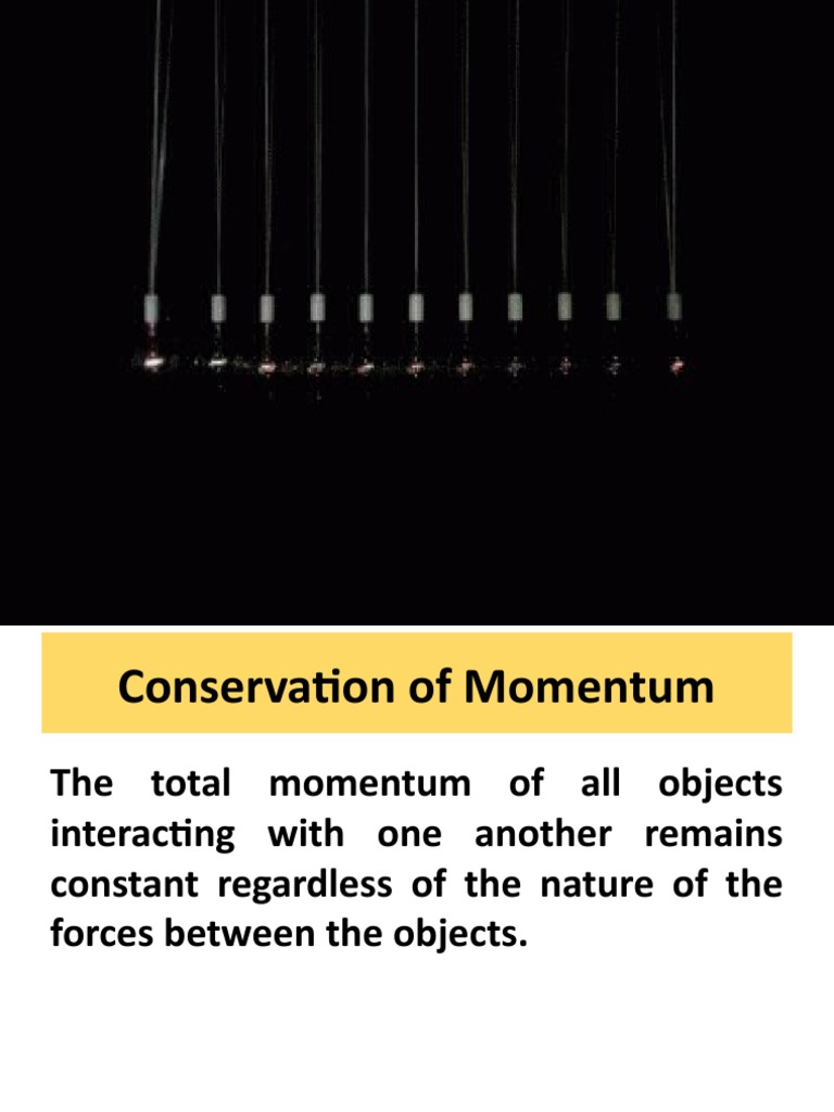 Understanding Conservation of Momentum | PDF