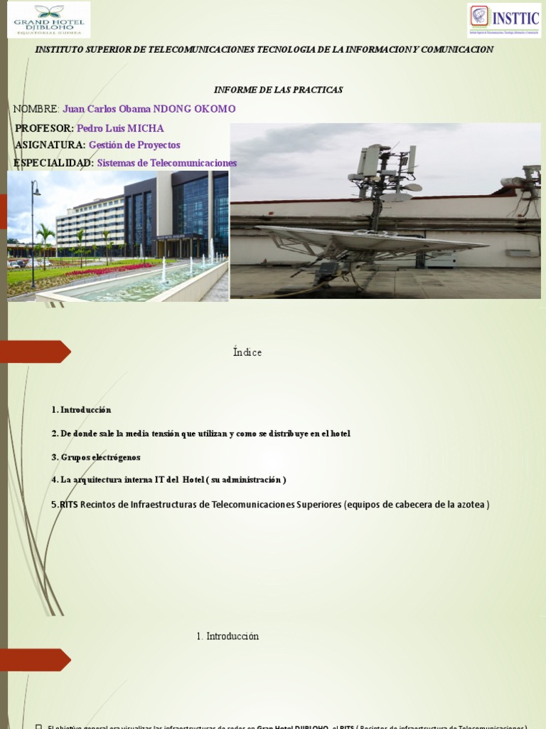 Presentación 1 | PDF | Informática | Telecomunicaciones