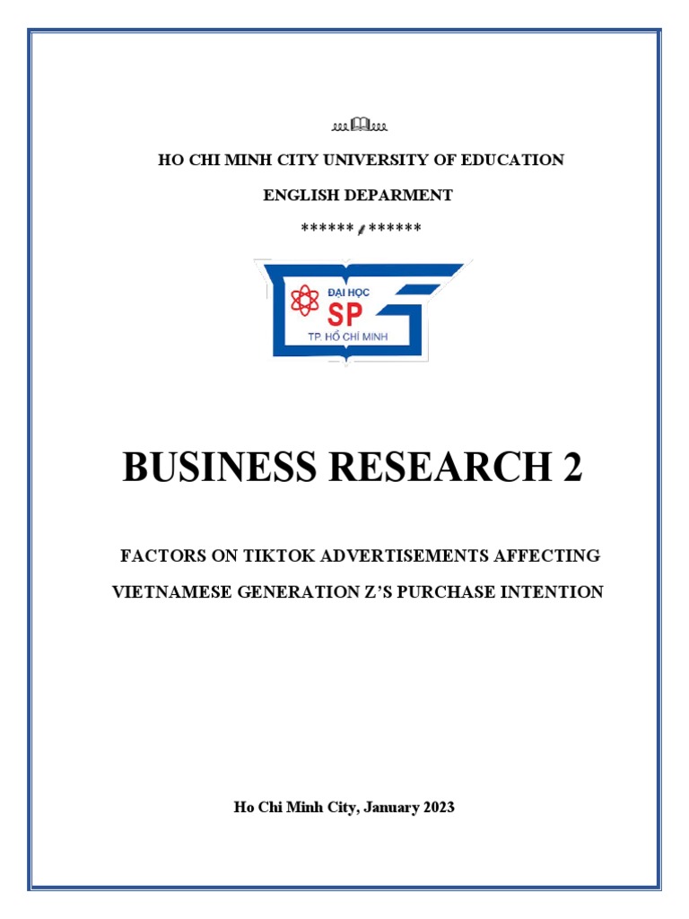 23 Vo Thi Thao Mai BR2 5 | PDF | Advertising | Survey Methodology