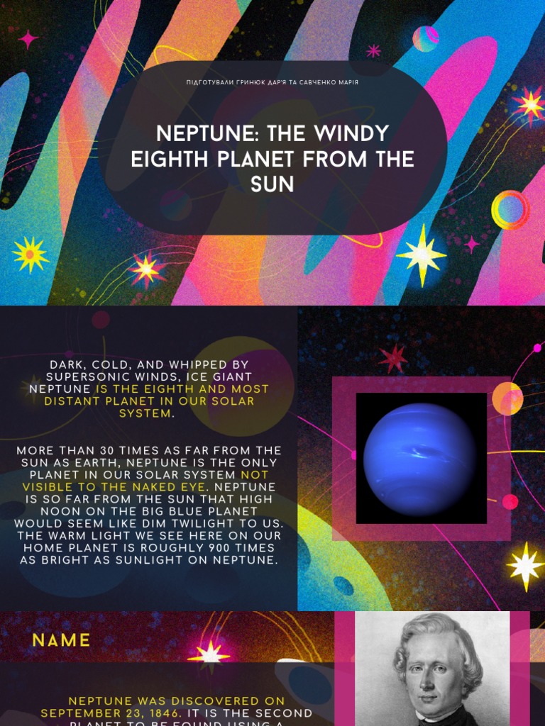 Neptune: The Windy Eighth Planet From The Sun | PDF | Neptune | Planets