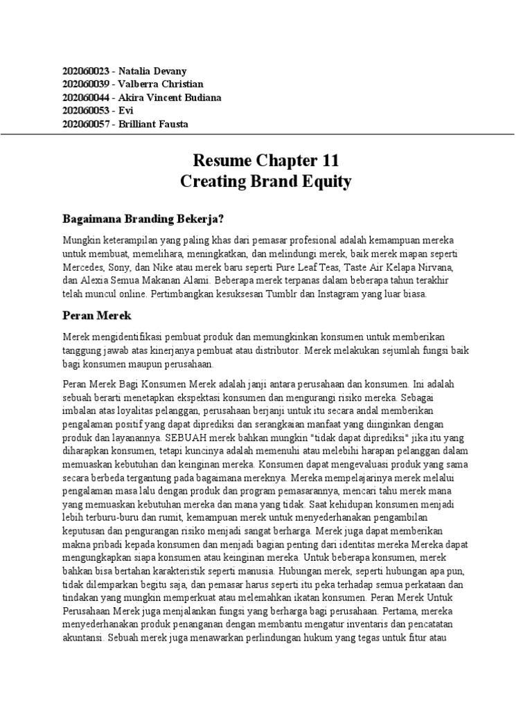 Resume Chapter 11 MPL | PDF | Bisnis