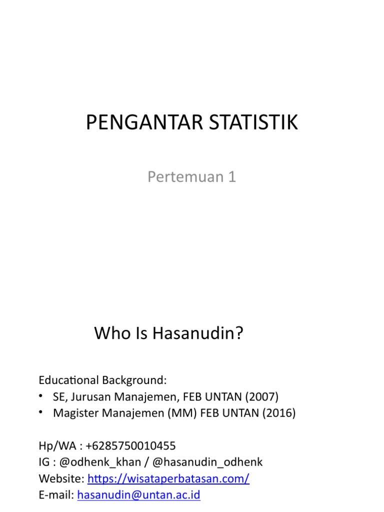 @STATISTIK | PDF