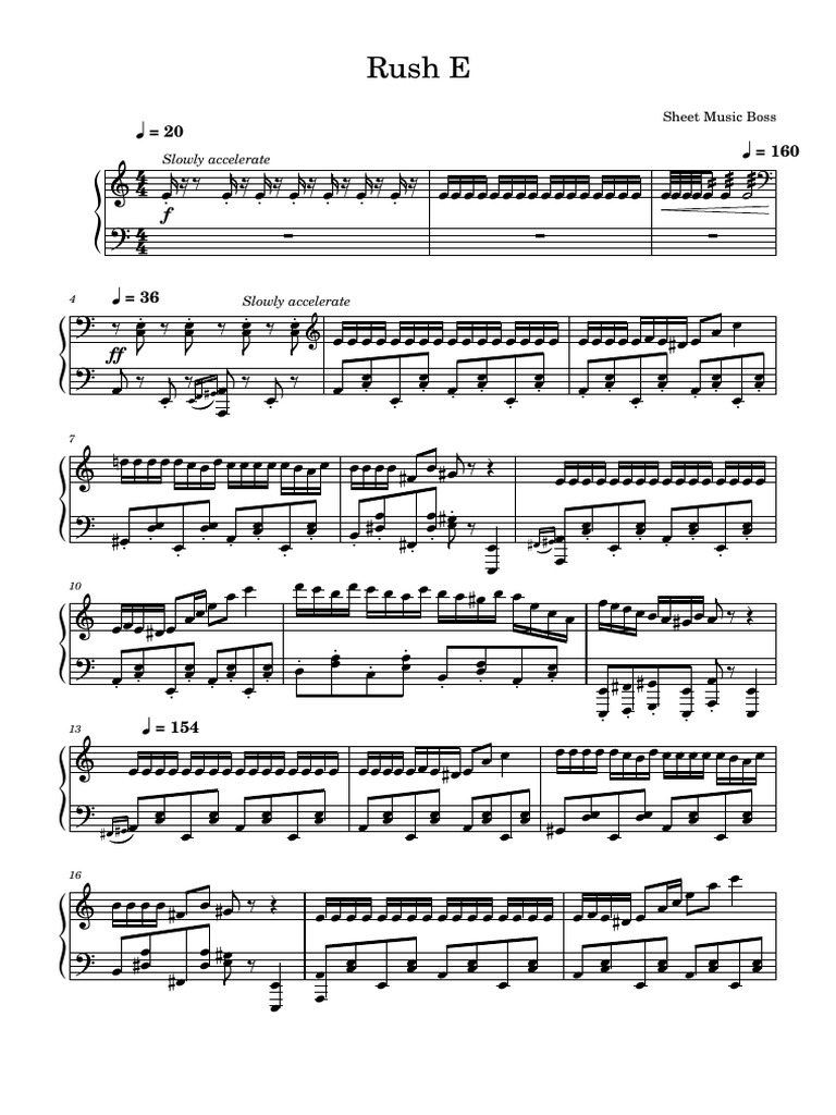 Rush E | PDF
