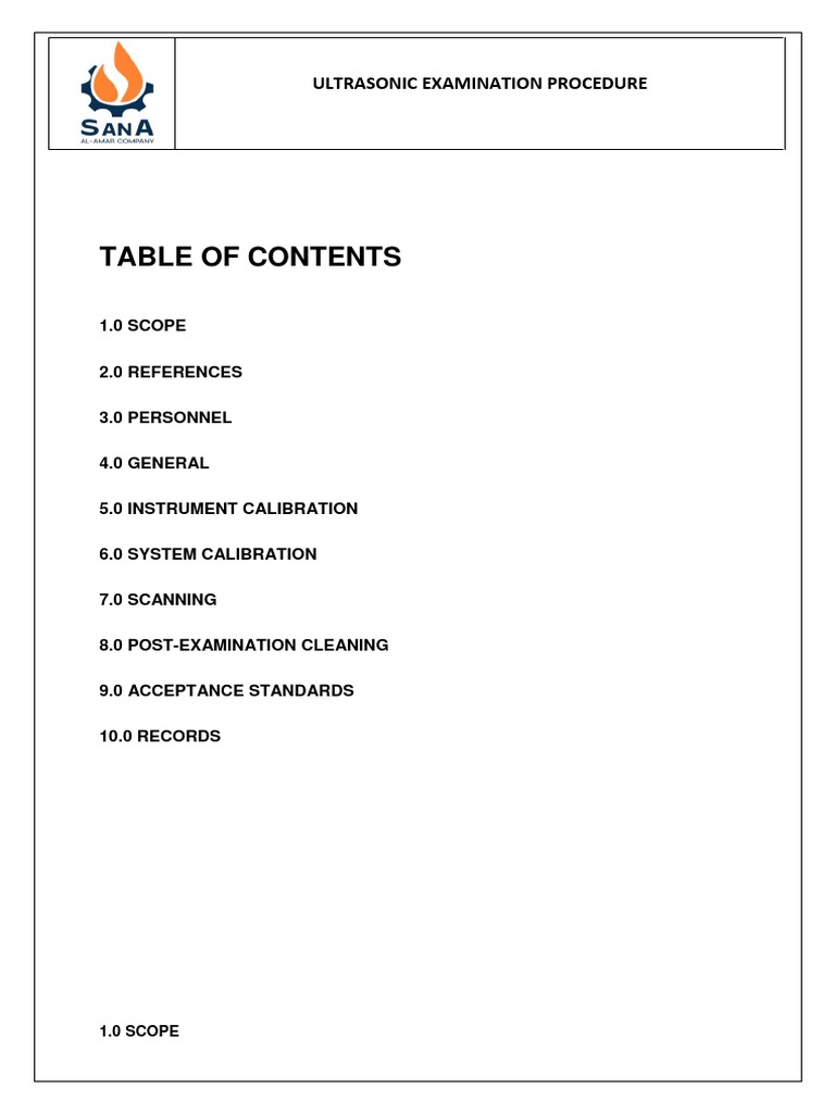 Procedure For UT Testing | PDF | Welding | Construction