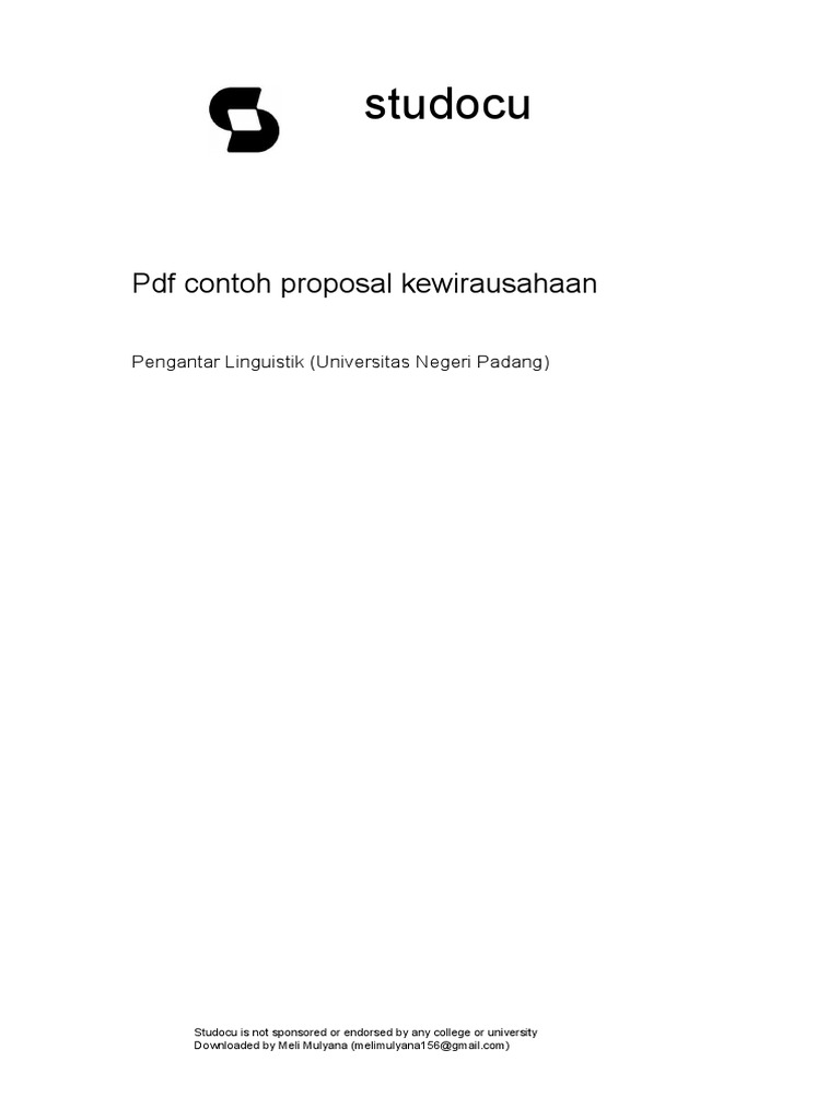 Proposal Usaha Kuliner "BallUbi" | PDF | Bisnis