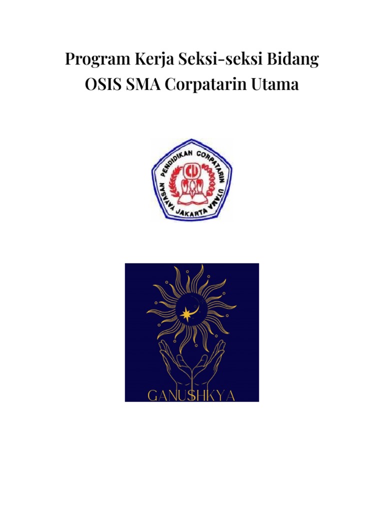 Proker Sekbid Ganushkya | PDF | Perjalanan | Seni