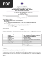 G12 Entrep Module 2 | PDF | Entrepreneurship | Business