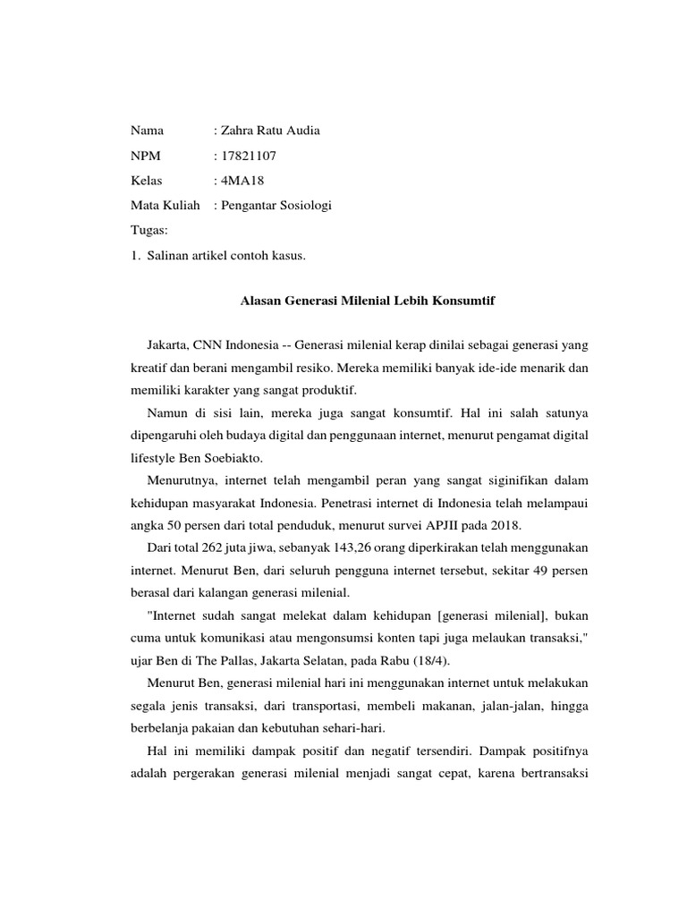 Zahra Ratu Audia - Tugas M8 | PDF | Kesehatan Holistik