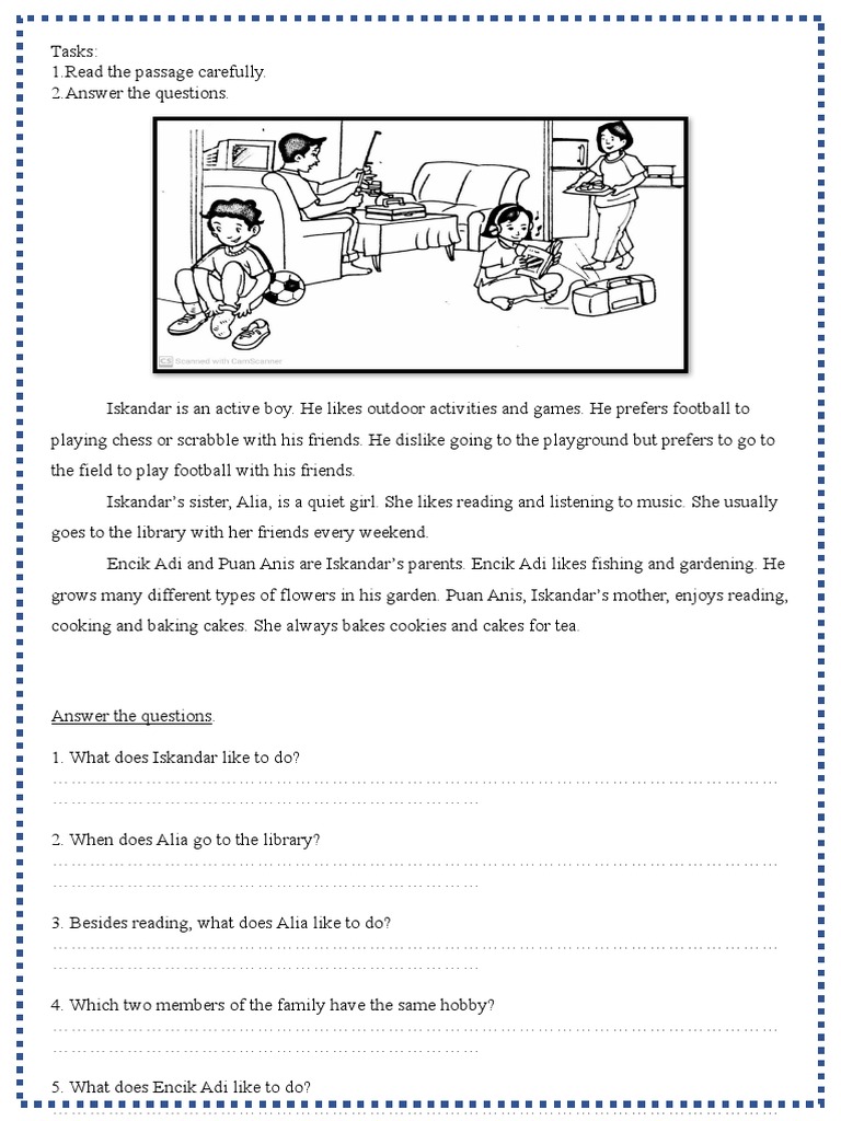 Reading Cards For Sal 2022 Level 3 - 4 | PDF | Elephant