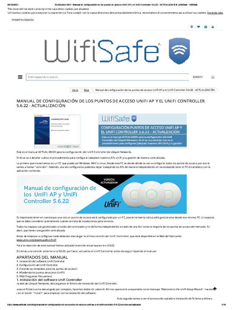Distribuidor WiFi - Manual de Configuración de Los Puntos de Acceso ... Distribuidor WiFi - Manual de Configuración de Los Puntos de Acceso ...