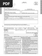 Navodaya Vidyalaya Omr Sheet Sample | PDF