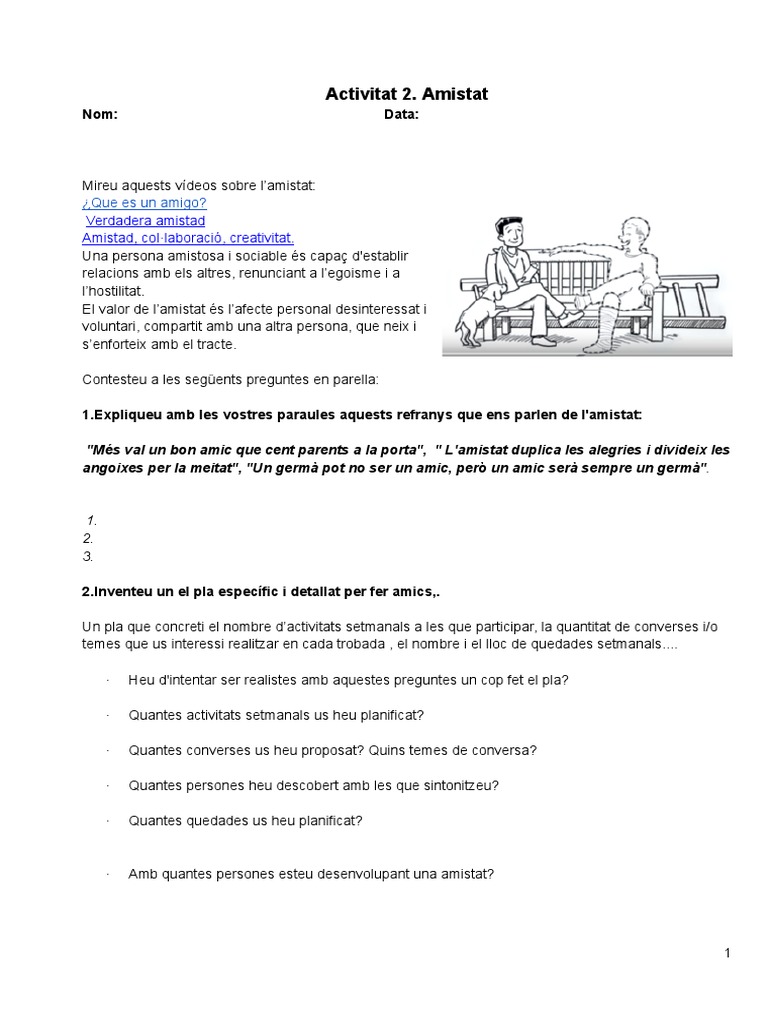 Activitat 2 AMISTAT - Docx - Documents de Google | PDF