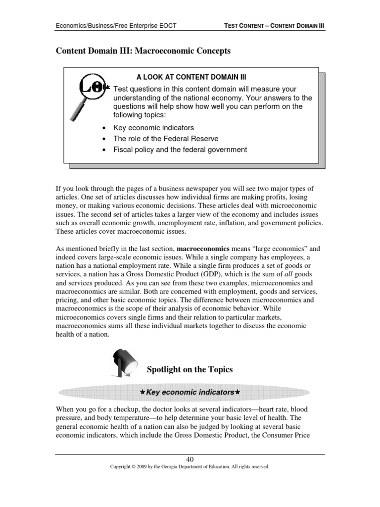 Macroeconomics Review Pdf