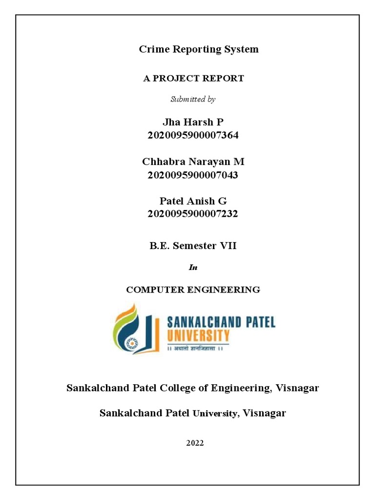 Crime Reporting | PDF | World Wide Web | Internet & Web