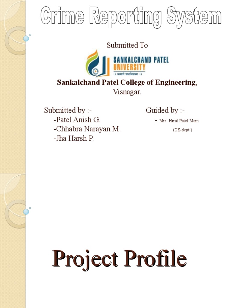 Final PPT Crime Reporting | PDF | Login | User (Computing)