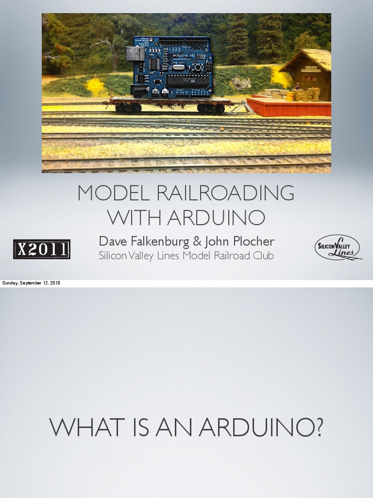 Model Railroading With Arduino Pdf Arduino Computer Hardware 8919