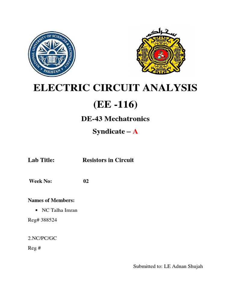 Circuit analysis resistors | PDF | Resistor | Power Supply
