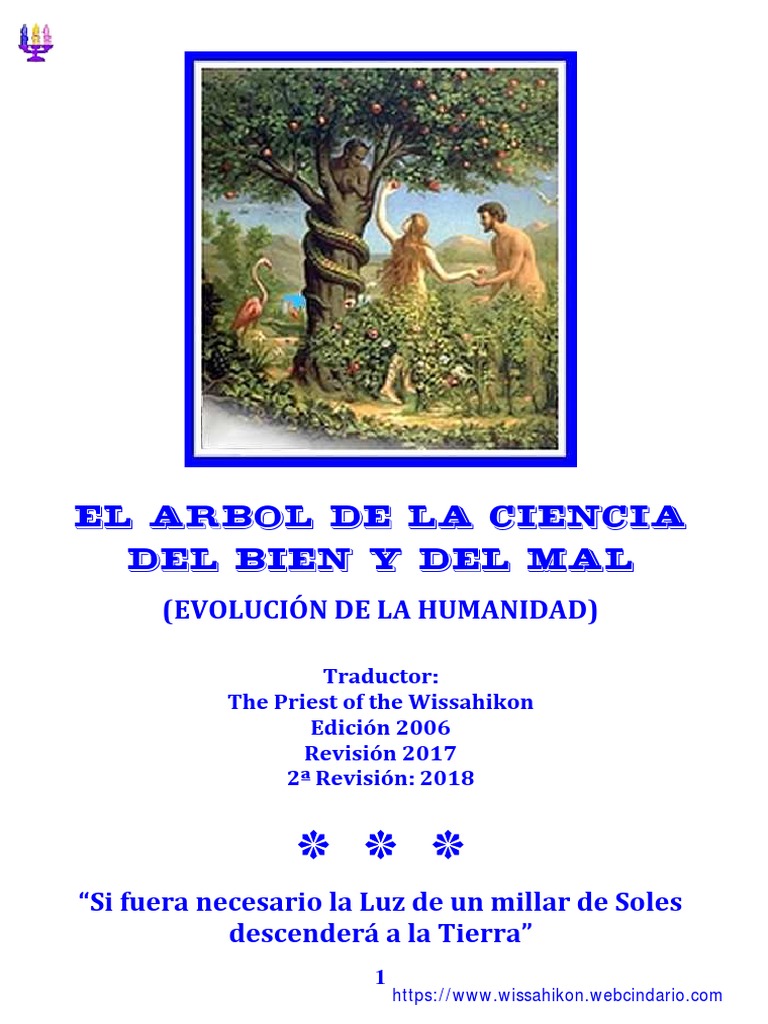 El Arbol de La Ciencia Del Bien y Del Mal | PDF | Universo | Dios