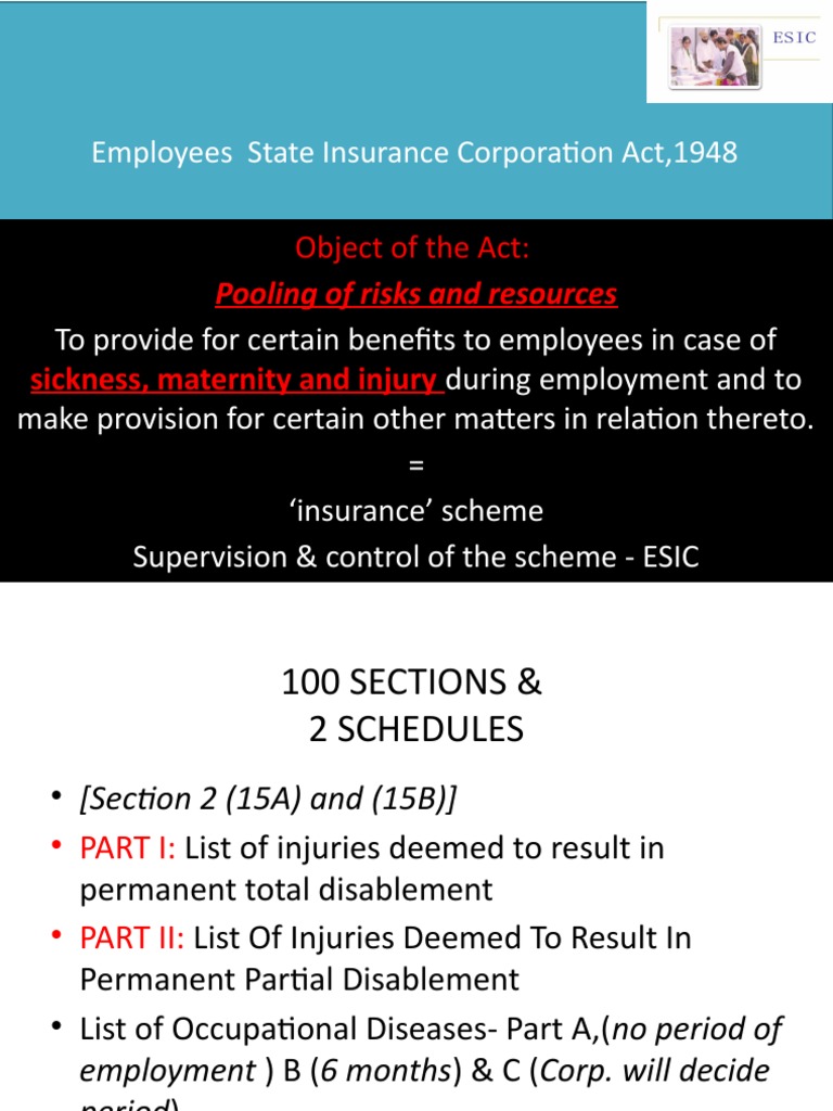 Esic, 1948 | Download Free PDF | Employment | Business