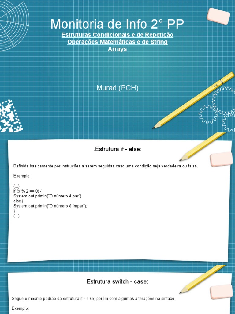 Monitoria Info Pdf Java Linguagem De Programação String 6712