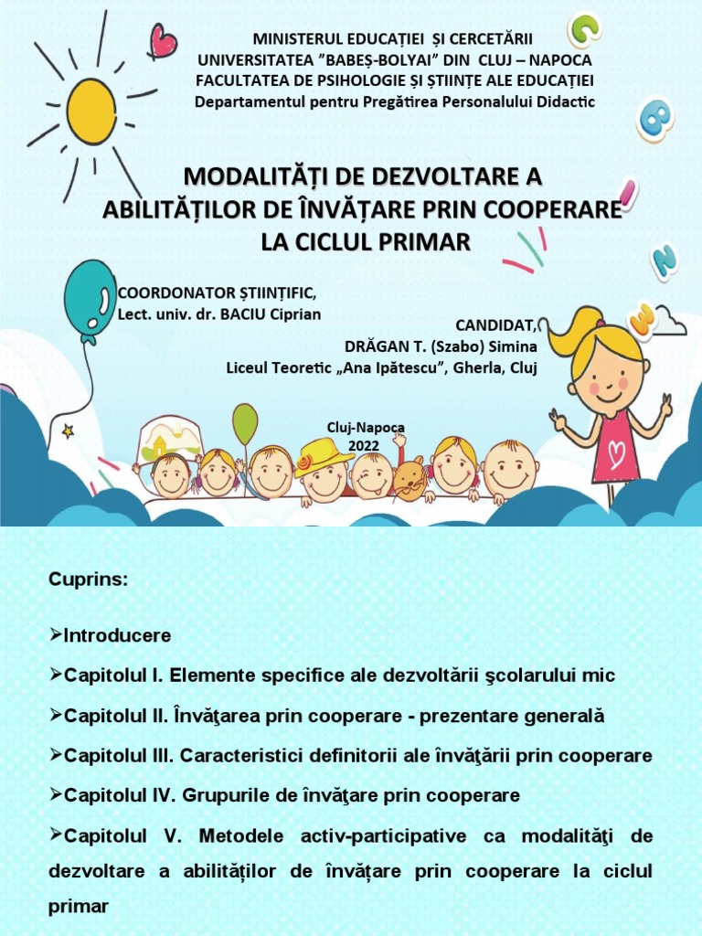 Invatare Prin Cooperare | PDF