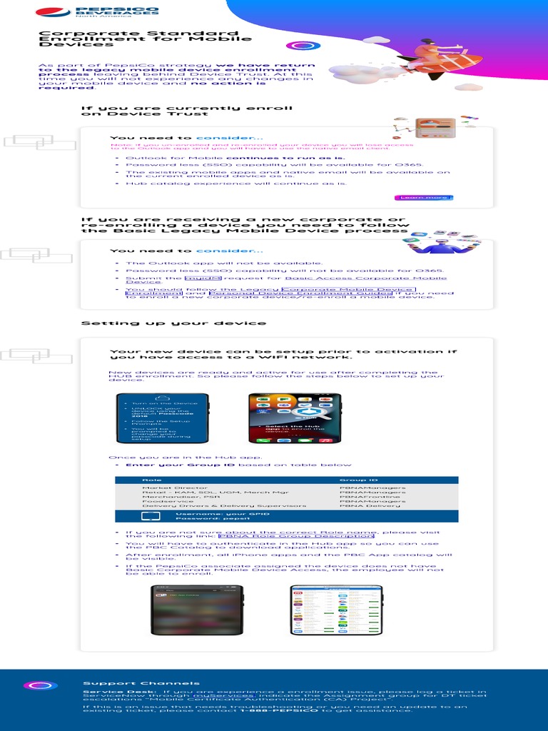 Corporate Mobile Device - Device Trust Rollback | PDF | Mobile App | Microsoft Outlook
