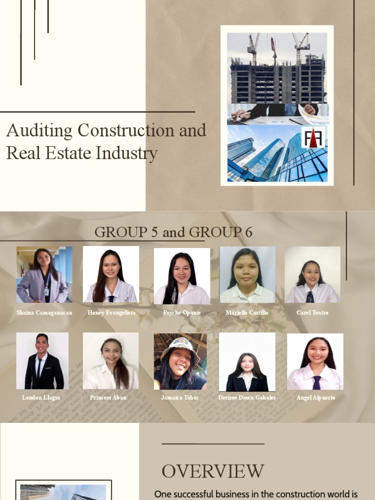 Real Estate Industry Audit Overview | PDF | Sales | Business