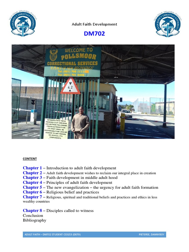 Adult Faith Development DM702 Student CS | PDF | Irreligion | God