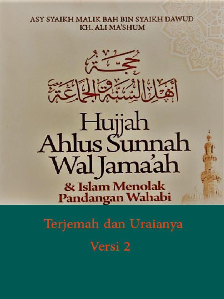 Terjemah Hujjah Ahlussunnah Wal Jamaah (Kebenaran Argumentasi ...