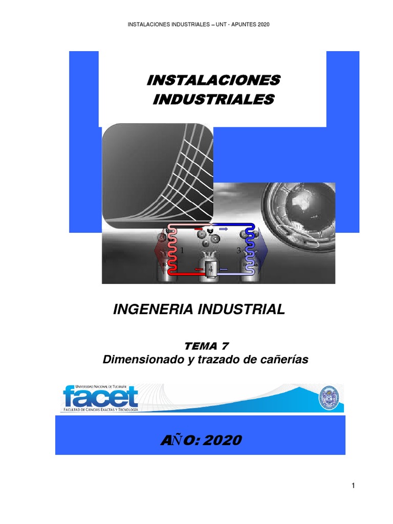 TEMA 7 (20 HOJAS) - Dimensionado | PDF | Tubería (transporte de fluidos) | Viga (Estructura)