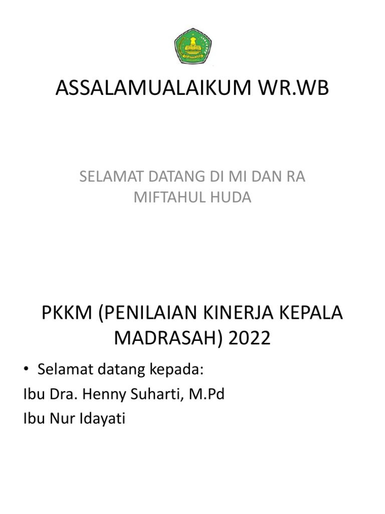 Contoh PPT PKKM Mi | PDF