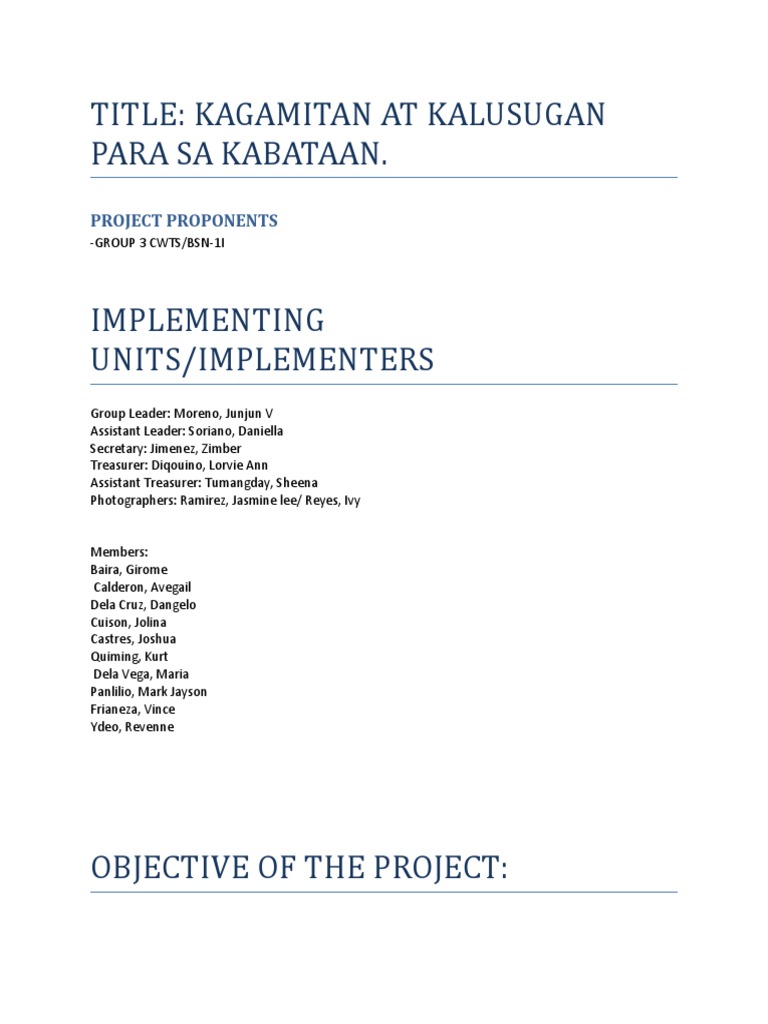 Project Proposal | PDF | Motivation | Motivational