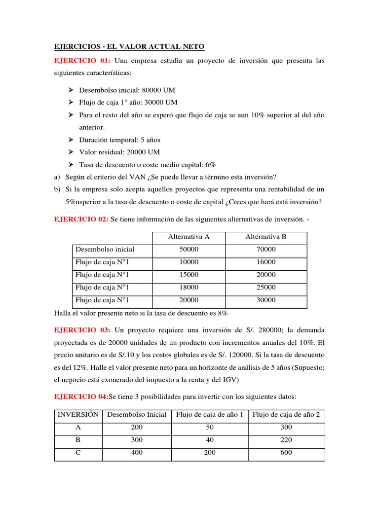 Ejercicios-Mate Financiera | PDF | Inversiones | Dinero