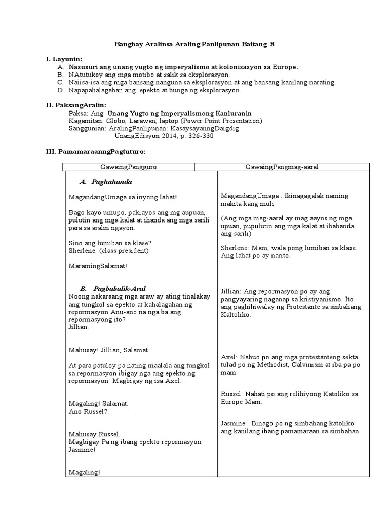 COT Third Quarter | PDF